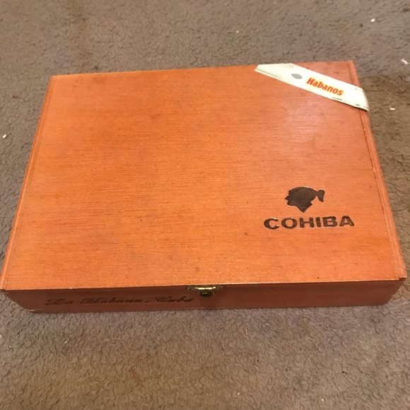 Cohida | Accents | Midcentury Wooden Cigar Box | Poshmark